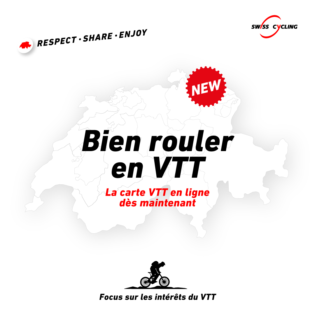 Découvre la carte VTT interactive - Swiss Cycling Guide